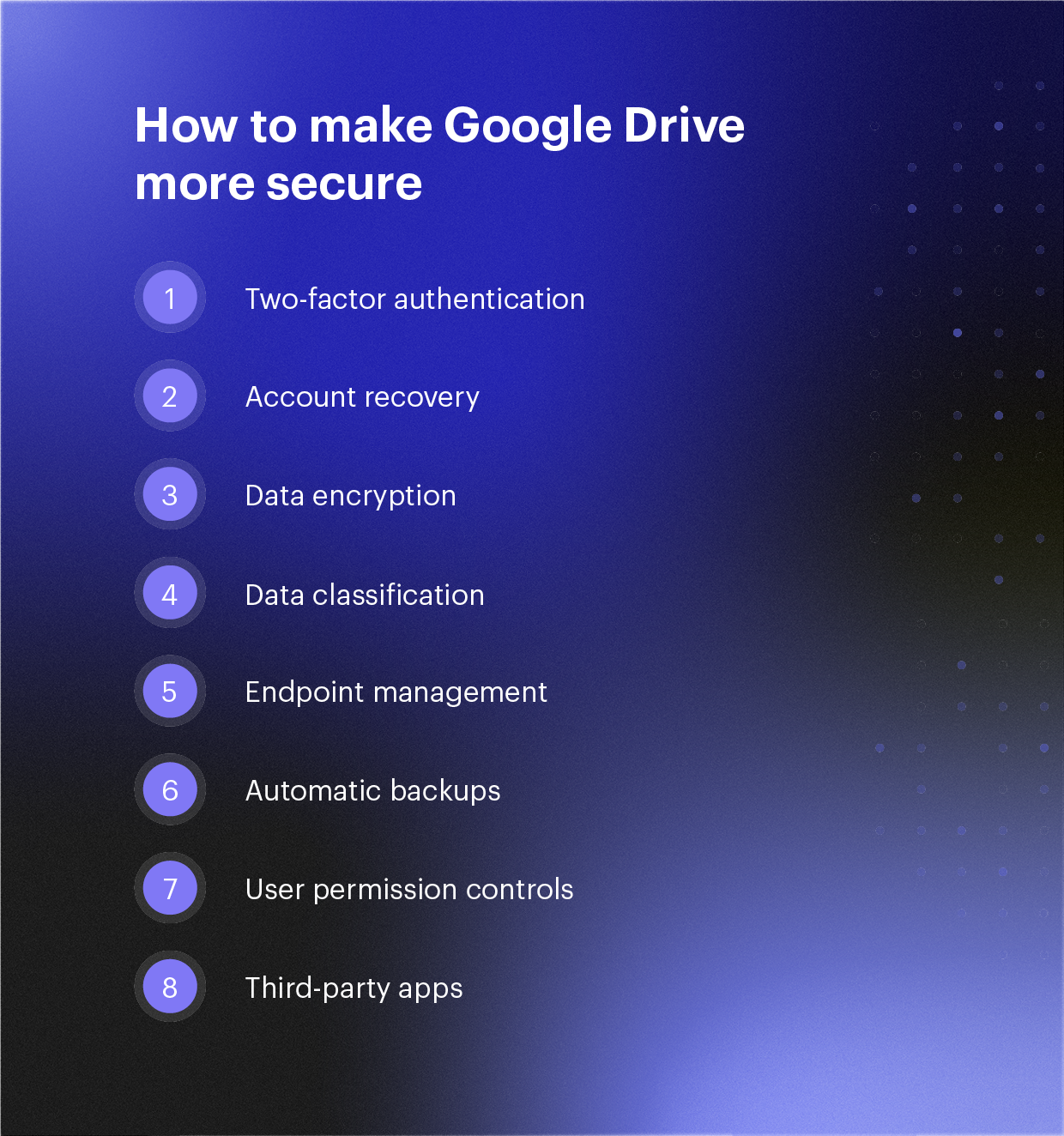 Data Protection Guide: How To Secure Google Drive for Your Business